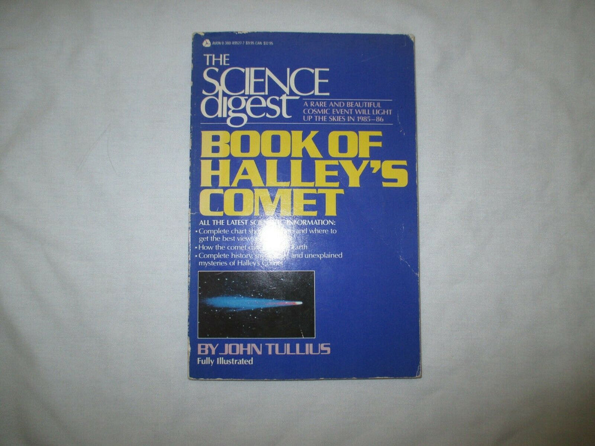 BOOK OF HALLEY'S COMET BOOK PAPER BACK – Athletics Galore