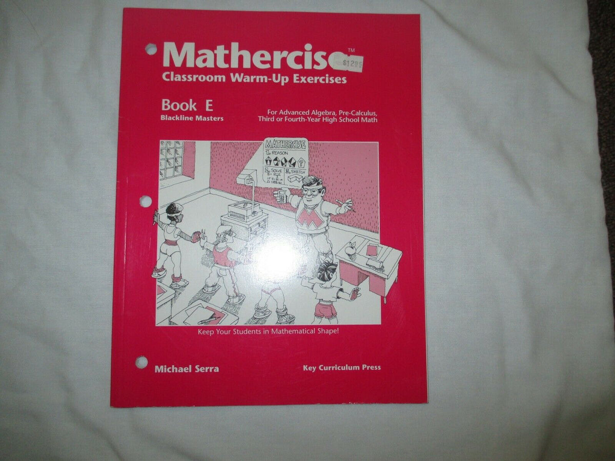 MATHERCISE CLASSROOM WARM-UP EXERCISES BOOK E (BLACKLINE MASTERS ...