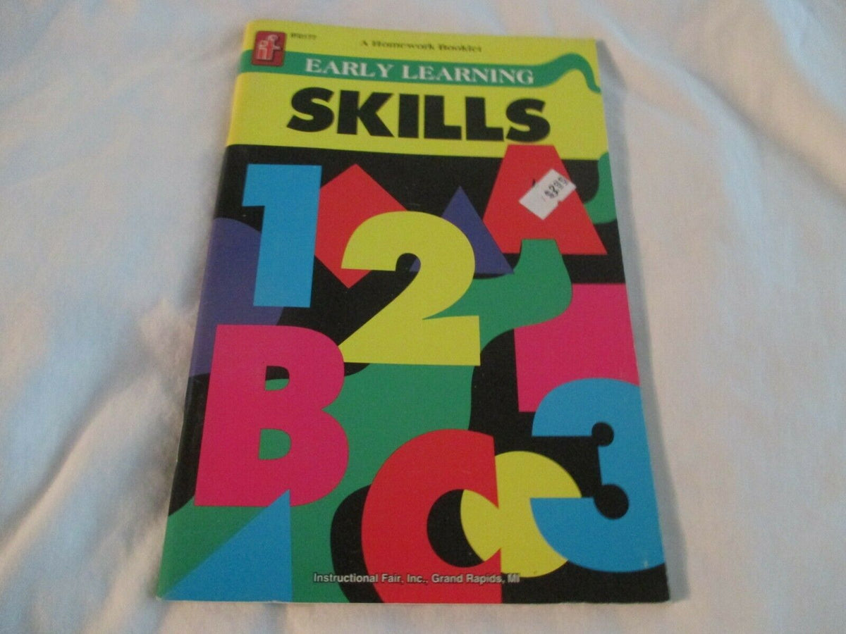 EARLY LEARNING SKILLS STUDENT WORKBOOK – Athletics Galore