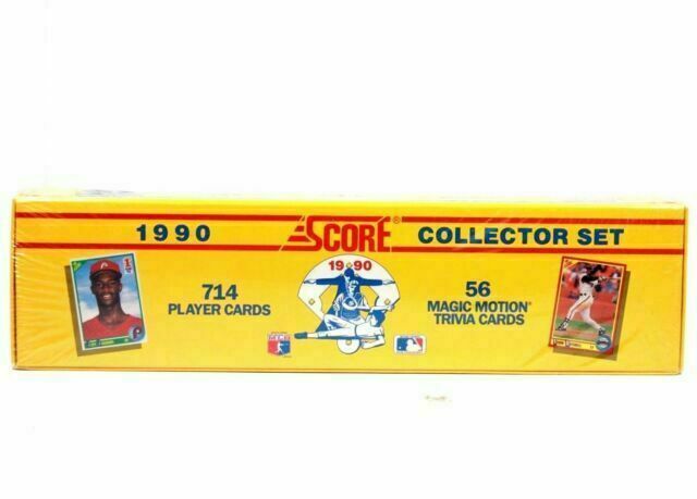 SCORE 1990 BASEBALL CARD FACTORY SET – Athletics Galore