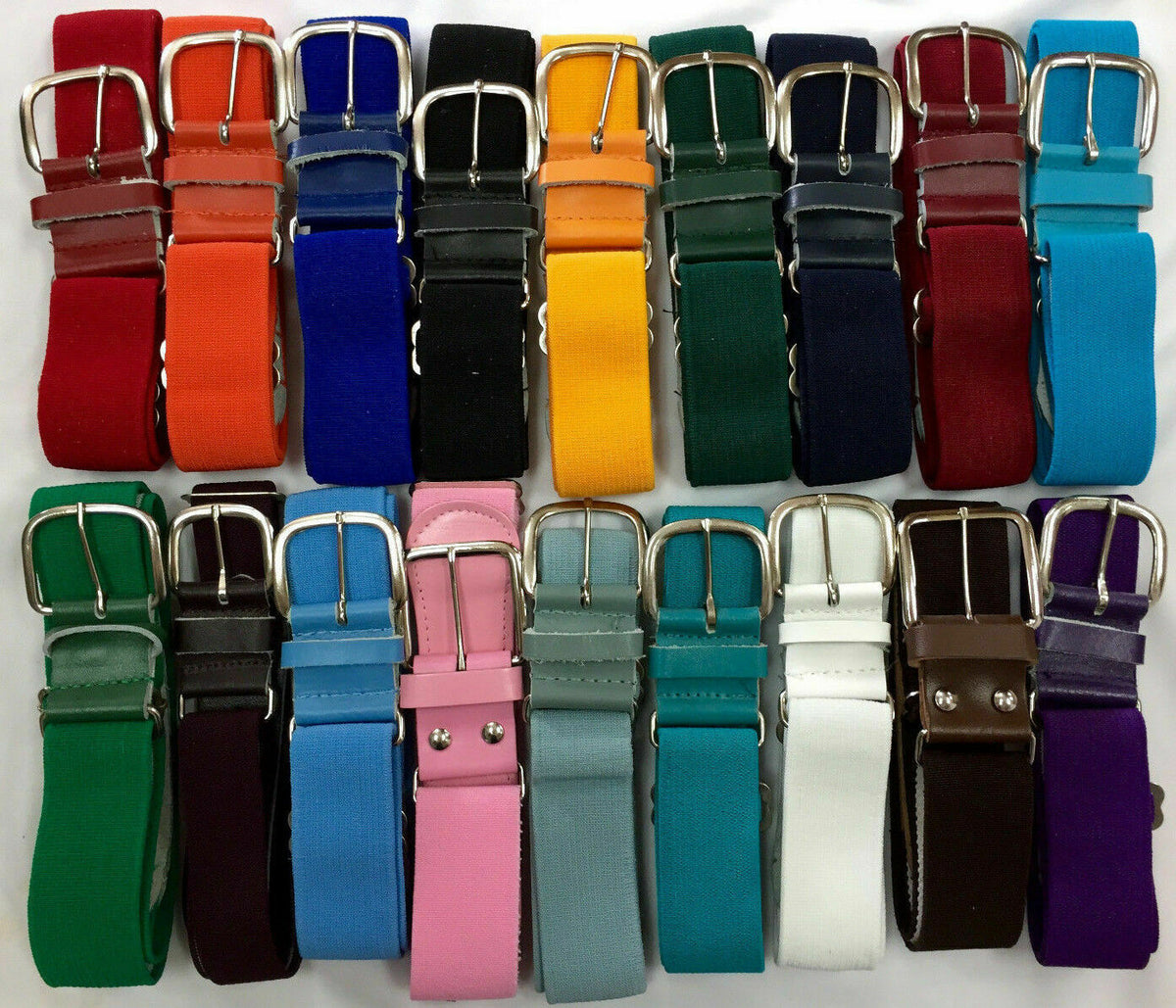 ADAMS YOUTH & ADULT BASEBALL/SOFTBALL BELTS (VARIOUS COLORS & SIZES ...