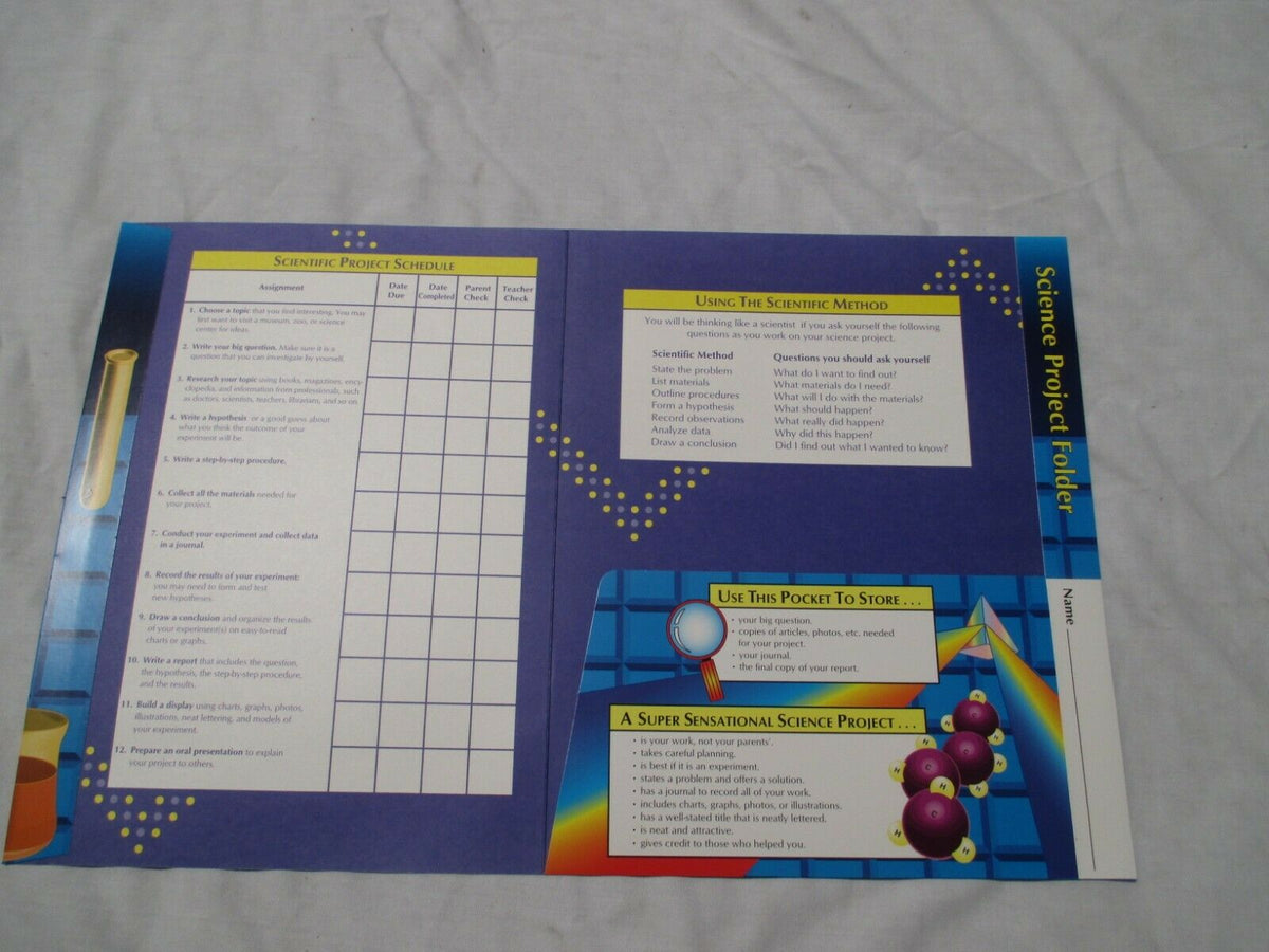 IF80000 INSTRUCTIONAL FAIR SCIENCE PROJECT FOLDER – Athletics Galore