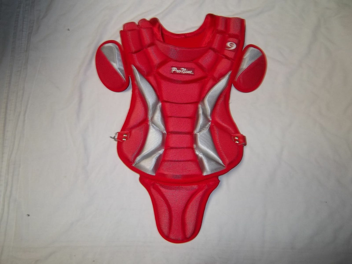 PRONINE CP16.5. BASEBALL/SOFTBALL CATCHERS CHEST PROTECTOR VAR 2 COLOR ...