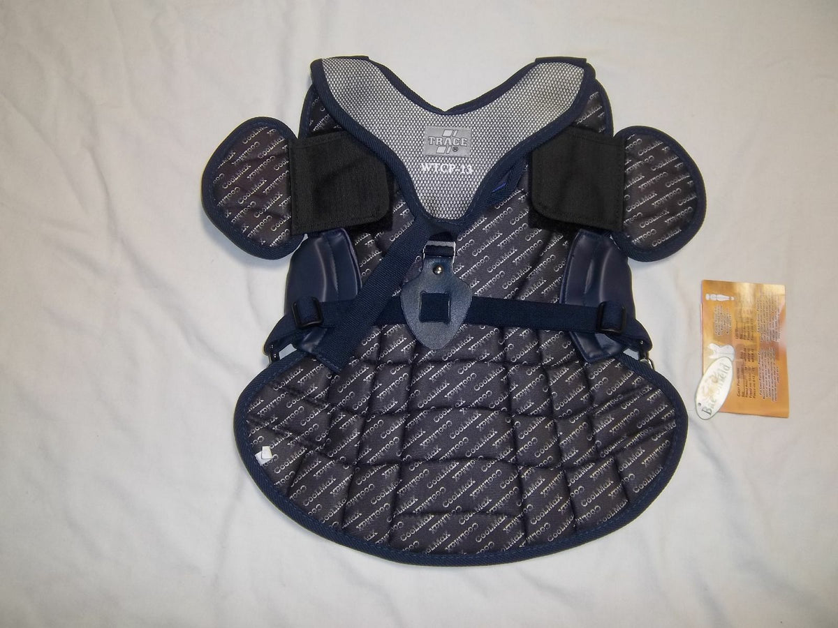 TRACE WTCP-12 GIRL'S 12'' RED SOFTBALL CATCHERS CHEST PROTECTOR ...