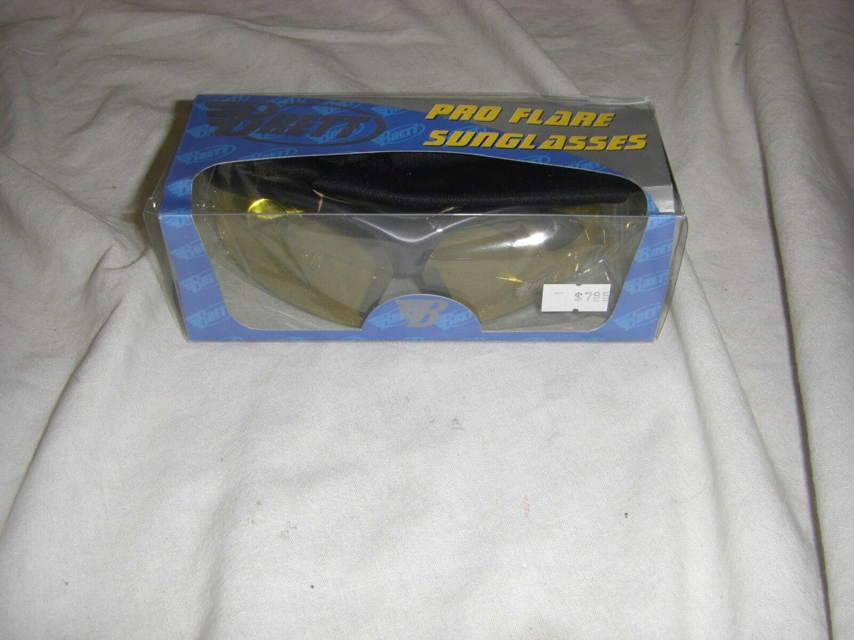 BRETT BROTHERS YELLOW TINT PRO FLARE SUN GLASSES – Athletics Galore